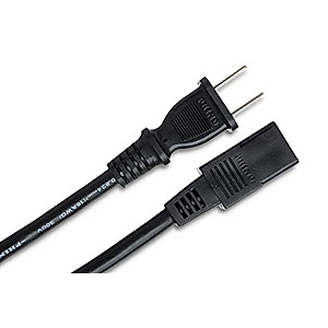 Hosa PWC-178 IEC C9 to NEMA 1-15P Power Cord, 8 Feet