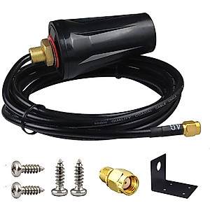 10dBi Outdoor 4G LTE Long Range Cellular Trail Camera Antenna with 16.4ft Low Loss KSR200 Cable for Trail Camera, Eifagur