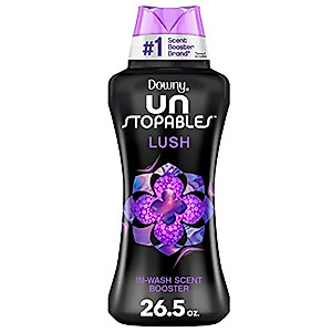 Downy Unstopables Laundry Scent Booster Beads for Washer, Lush, 26.5 oz