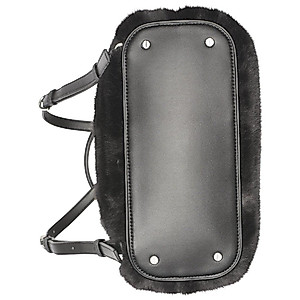 Calvin Klein Women's Leilani Micro Pebble Backpack, Deep Black, One Size