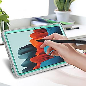 Tablet PC Case Compatible With Samsung Galaxy Tab S8/Tab S7 11 Inch (Model SM-X700/X706/T870/T875/T878) Protective Cover Rugged Durable Stand Shockproof Protective Cover Suitable Compatible With Samsu