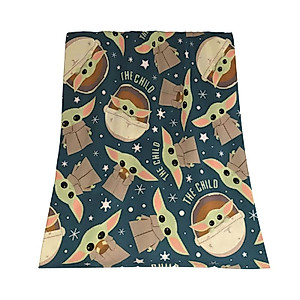 Cute Blanket Soft Warm Throw Blanket Cozy Microfiber Blankets & Throws for Living Rooms/Bedrooms/Dorms 60"x50"