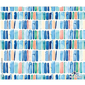 Tervis Yao Cheng - Vertical Stripes Made in USA Double Walled Insulated Tumbler Cup Keeps Drinks Cold & Hot, 24oz Water Bottle, Clear