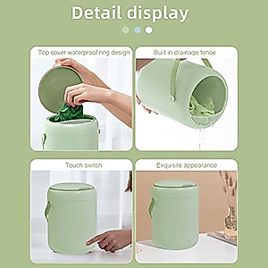 Mini Portable Ultrasonic Washing Machine, Mini Sock Washer Underwear Socks Tiny Clothes Washing Cleaning Machine 2.8L Capacity Dormitory Washer For Home Travel