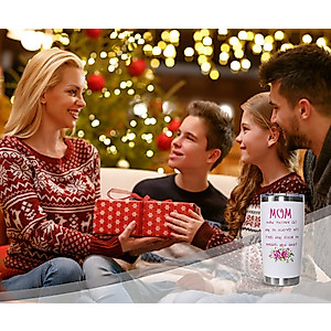 Gifts for Mom From Daughter Son, "Mom No Matter What/Ugly Children" 20 Oz Mom Tumbler, Mom Gifts, Mothers Day Gifts for Mom - Birthday Gifts for Mom, Unique Christmas Gifts for Mom