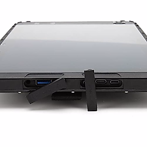 AMONIDA Outdoor Tablet PC, Tablet Front 500W Rear 1300W 100‑240V Support Memory Card Up to 256G Blutooth 5.0 10000mAh for Harsh Working Place (US Plug)