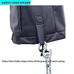 Softclub Electric Jack Cover, Waterproof PVC, Electric Tongue Jack Cover for Travel Trailer, Camper, Chain Holder, Plug Protector, Jack Protective Head Cover Universal Size (10’’L x 5’’W x 14’’H)