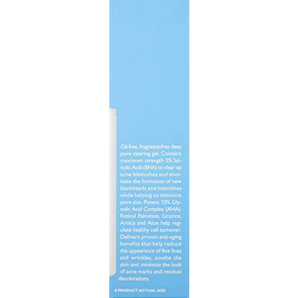 Peter Thomas Roth | Goodbye Acne AHA/BHA Acne Clearing Gel | Face Body Spot Treatment, Maximum-Strength Acne Spot Treatment, 3.4 Fl Oz (Pack of 1)