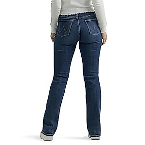 Wrangler womens High Rise Bold Boot Jeans, Stockton, 6W x 30L US