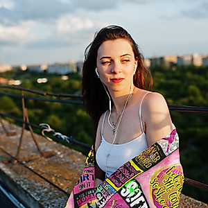 Zolumy Softball Blanket Gifts, Softball Gifts for Girls, Softball Gifts for Team, Softball Gift for Woman, Softball Lover/Player Gifts, Best Softball Coach Gifts, Softball Team Gifts, Blankets 60X50in