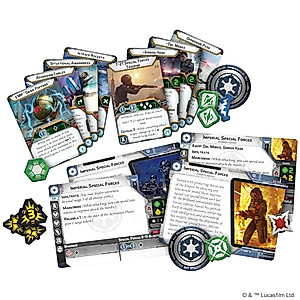 Atomic Mass Games Star Wars: Legion Inferno Squad Unit Expansion - Join Elite Imperial Special Forces! Tabletop Miniatures Strategy Game for Kids & Adults, Ages 14+, 2 Players, 3 Hr Playtime, Made