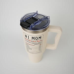 FROOBLEQUIRK Promoted to Human Mom 40oz Tumbler - Pregnancy Gift for Dog Owners, Expecting Mothers, and New Parents