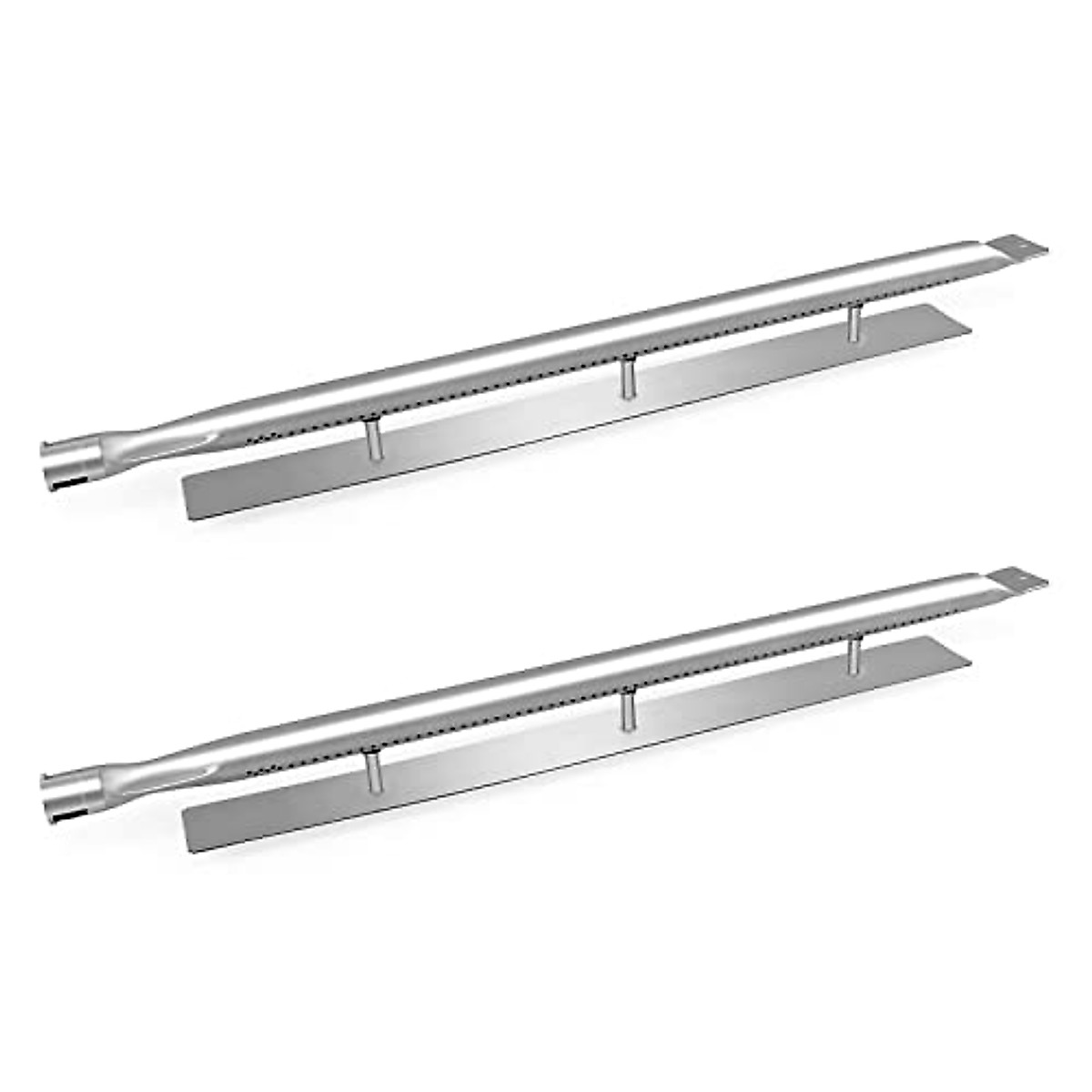 Boloda 2pc BBQ Gas Grill Pipe Burner Tubes,Stainless Steel Grill Burner Replacement for Viking VGBQ 30 in T Series, VGBQ 41 in T Series and Others Gas Grills Models