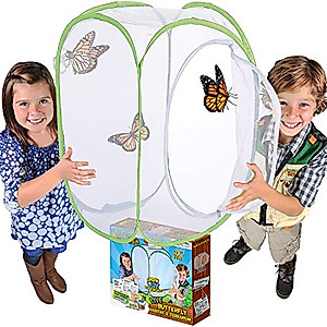Nature Bound 24" Tall Butterfly Garden Habitat & Terrarium with Large Zipper