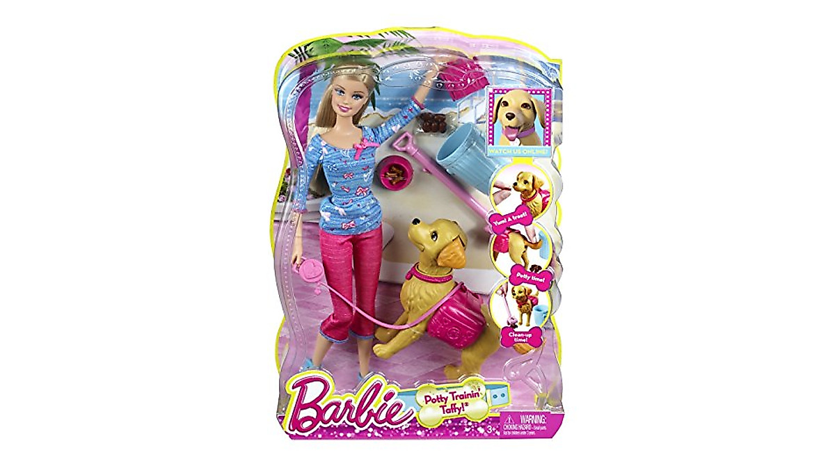 Barbie Potty Training Taffy Doll Playset - Fun & Caring