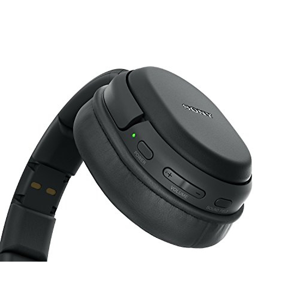 Sony L600 Wireless Digital Surround Dolby Audio Sound Overhead Headphones for Watching TV (WH-L600), Black, 2.1