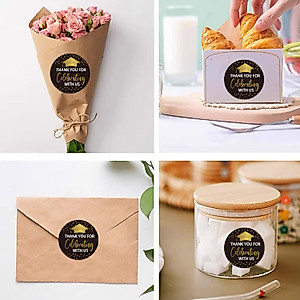 SUAVEC SELPONT for Celebrating with Me Stickers, Graduation Fav Garden Sculpture Outdoor Decoration