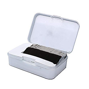 120 Pack #11 Hobby Blade Refill, Exact-to Knife Steel Replacement Blades with Storage Box for Crafts, Hobbies, Scrap Booking, Stencil, Precision Art, Architecture Modeling