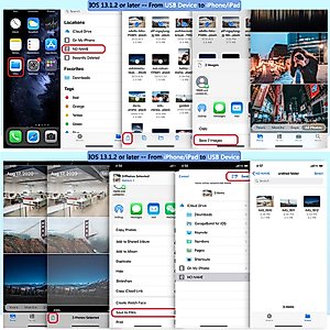 rosyclo Lightning Hub iPad Adapter, 6-in-1 Lightning to HDMI Digital AV Converter, TF & SD Card Reader, USB Camera Adapter, Power Delivery Compatible with iPhone, iPad and More USB Devices