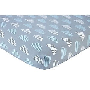 NoJo Little Love 5 Piece Comforter Set, Happy Little Clouds