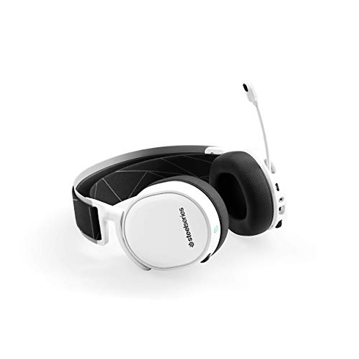 SteelSeries Arctis 7 - Lossless Wireless Gaming Headset with DTS Headphone: X v2.0 Surround - For PC and PlayStation 4 - White