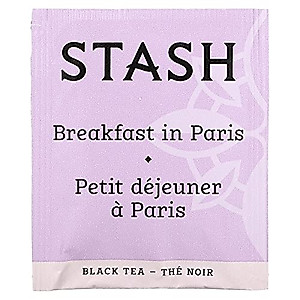 Stash Tea Breakfast in Paris Black Tea, 18 Count