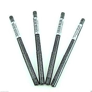 Lot of 4 Avon Glimmersticks Eye Liner Blackest Black Cream