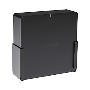 HIDEit Mounts Port Wall Mount for Sonos Port - Made in USA Black Steel Mount for Sonos Port Music Streamer
