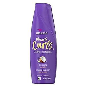Aussie Miracle Curls Shampoo and Conditioner Set with coconut & australian jojoba oil-12.1 fl oz each