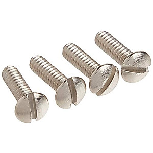 Leviton 4934 2-Gang Flush Mount 2.15 Inch Dia. Device Receptacle Wallplate, Standard Size, Steel, Device Mount, Painted Metal