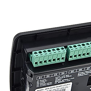 Diesel Generator Control Panel, Self-Starting Genset Controller Alarm Indication DSE4520 for 3-Phase Mains Detection for EFI Engine