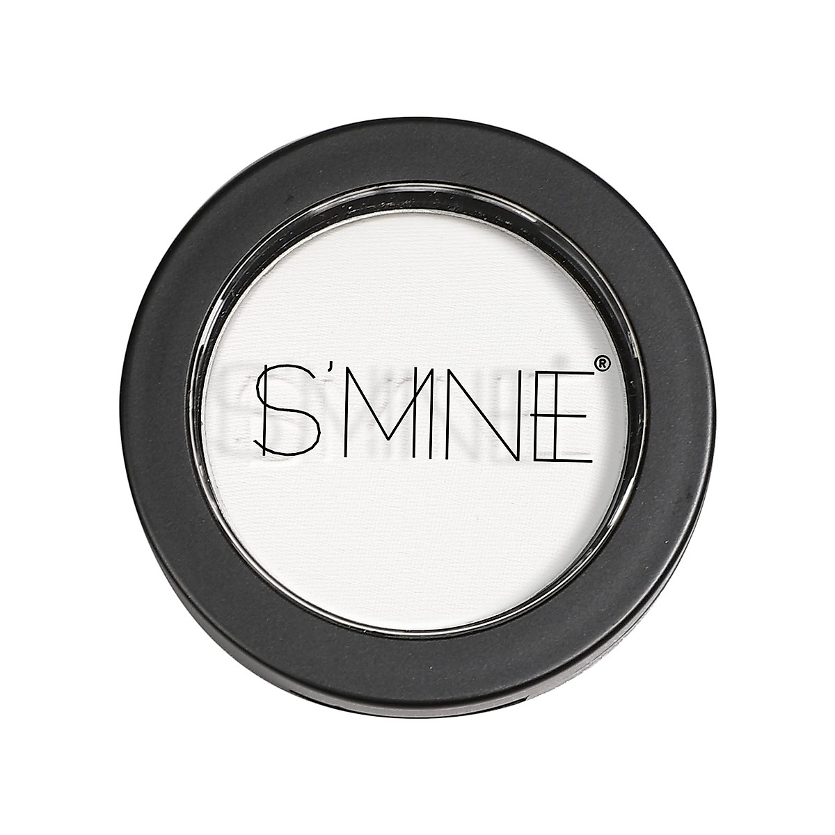 IS'MINE Single White Matte Eyeshadow Powder Palette High Pigment, Longwear, Intense Color Best White Eyeshadow