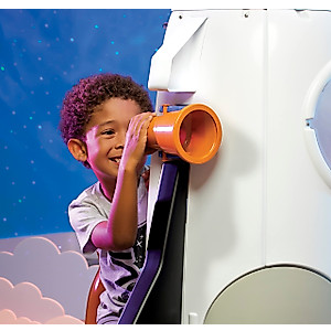 Little Tikes Adventure Rocket Realistic Space Astronaut Pretend Role Play for Kids, Boys, Girls, 2-6 Years Old, 40 x 18 x 18 inches
