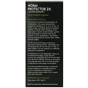 ProLabs Worm Protector 2X for Dogs, 8-Ounce