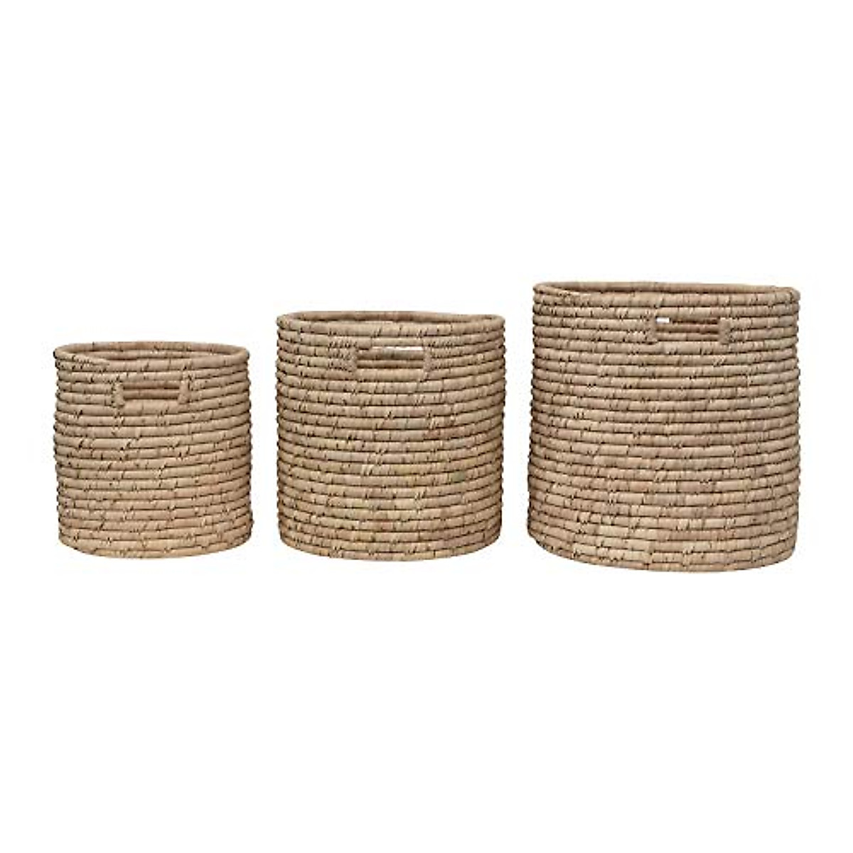 Bloomingville Natural Grass, Set of 3 Baskets