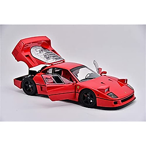 APLIQE Scale Model Vehicles for Ferrari F40 Ferrari F40 Out-of-Print Alloy die-Casting Simulation Collection car Model 1:18 Model Vehicles (Color : Z)