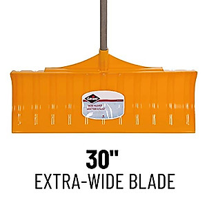 Garant GARANT-APP30KD APP30KD Alpine 30-Inch Poly Blade Snow Pusher-Yellow
