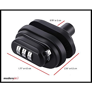 MODERNJOE'S Trigger Lock 3 Digit Combination Gun Lock (3 Pack). Lock Fits Pistols, Hand Gun, Rifles, Bb and Shotguns.