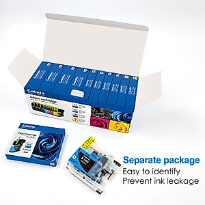 GALADA Compatible Ink Cartridges Replacement for Brother LC103 LC103XL LC101 LC101XL Ink Cartridges for MFC-J870DW J470DW J475DW J4310DW J4410DW J4510DW J4610DW J4710DW J875DW J450DW Printer 10Pack