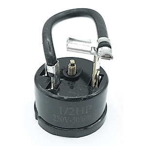 Tolxh Replacement Part NEW 1/2HP 375W Refrigerator Thermal Overload Protector Compressor
