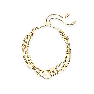Kendra Scott Chantal Beaded Bracelet for Women, Fashion Jewelry, 14k Gold-Plated