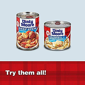 DINTY MOORE Beef Stew with Fresh Potatoes & Carrots 20 Ounce (Pack of 12)