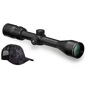 Vortex Optics Diamondback 4-12x40 Second Focal Plane Riflescope - Dead-Hold BDC Reticle (MOA) with Vortex Hat