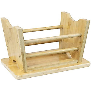 Sorbus Bamboo Step Stool - Great Foot Rest & Potty Training Stool for Kids Toddlers, Adults, Kitchen, Bathroom, etc