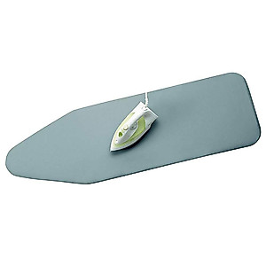 Brabantia Size C (49 x 18 inches) Replacement Ironing Board Cover with Durable Foam Layer (Metallized) Easy-Fit, 100% Cotton