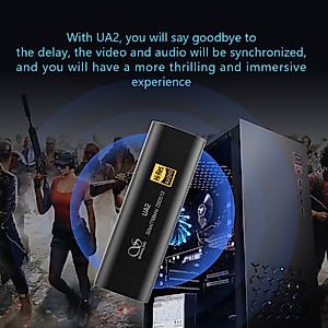 SHANLING UA2 Portable Headphone Amplifier,Headphone Tiny Amps,USB DAC Balanced High Resolution Support 32bit/768kHz and DSD512 Headphone Outputs 3.5mm/2.5mm for Phone/Player/Nintendo Switch/Laptop/PC