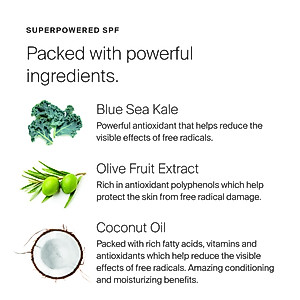 Supergoop! PLAY Body Mousse SPF 50 with Blue Sea Kale - 6.5 oz - Broad Spectrum Whipped Sunscreen for Sensitive Skin - Fun to Apply - Great for Active Days