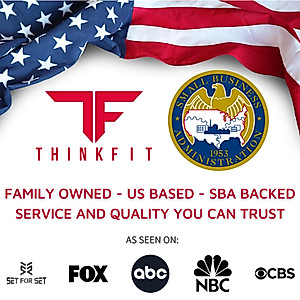 ThinkFit Insulated Meal Prep Lunch Box with 6 BPA-Free, Reusable, Microwavable, Freezer Safe Food Portion-Control Containers, Shaker Cup, Pill Organizer, Lunch Bag with Storage Pocket - (Black)