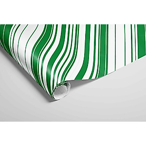 WOPARTY Green Wrapping Paper Roll - with Cut Lines for Birthday, Holiday, Wedding, Baby Shower Party DIY Pack - 3 Rolls - 17 in X 120 in Per Roll