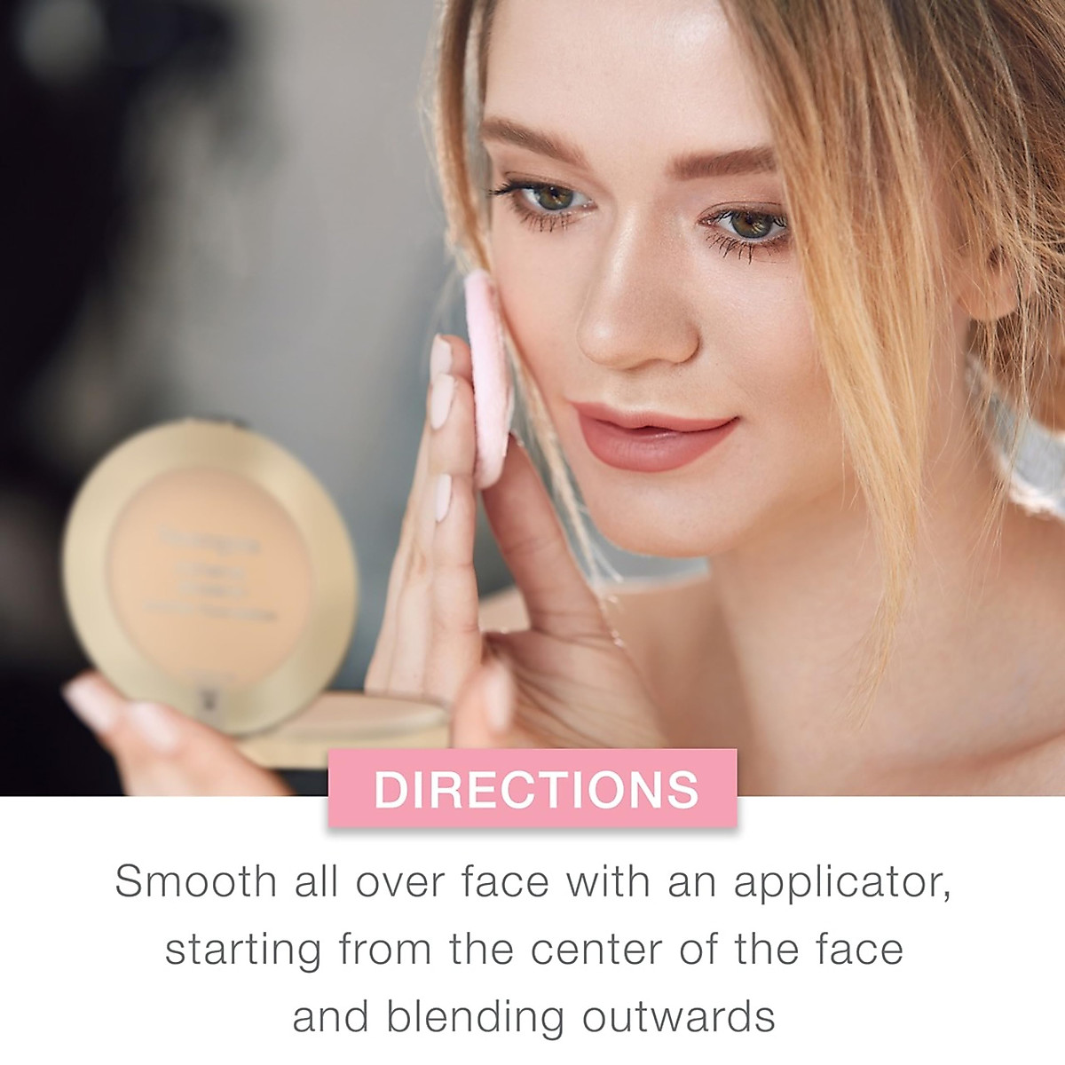 Neutrogena Mineral Sheers Compact Powder Foundation, Lightweight & Oil-Free Mineral Foundation, Fragrance-Free, Soft Beige 50.34 oz